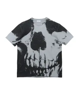 Alexander McQueen Skull Printed Crewneck T-shirt