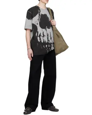 Alexander McQueen Skull Printed Crewneck T-shirt