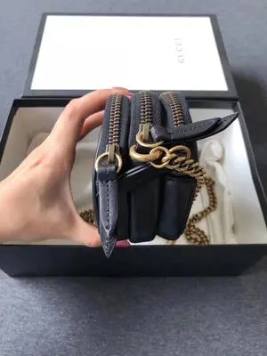Gucci Gg Marmont Mini Chain Bag