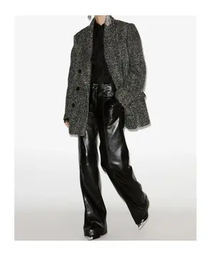 Isabel Marant Étoile Ciarra Tailored Leather Pants