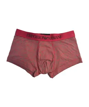 Emporio Armani Logo Boxer Panties - Brown