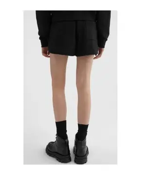 JIL SANDER Logo Embroidered Drawstring Shorts - Black