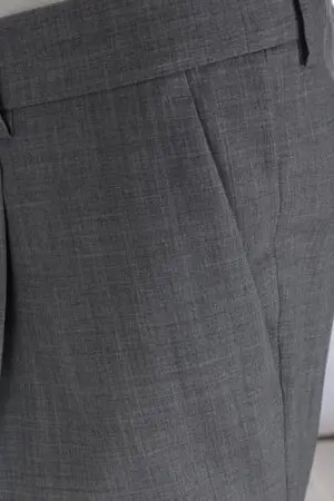 Brunello Cucinelli Mid-rise Tapered Trousers - Gray