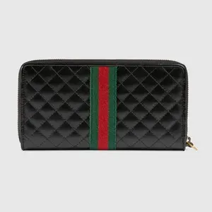 Gucci Double G Quilted Zipper Purse