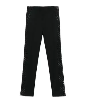 Attico Crystal-embellished Trousers