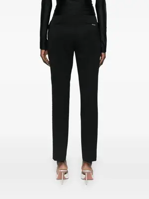 Attico Crystal-embellished Trousers