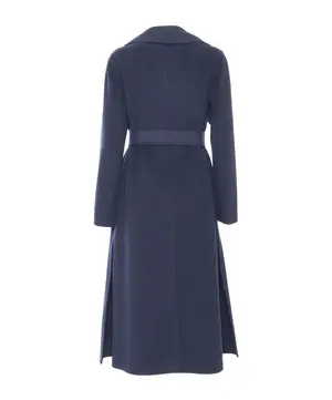 Max Mara Manu Belted Long-sleeved Coat