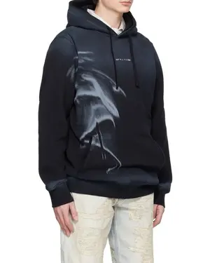 1017 Alyx 9sm Logo-print Wave Hoodie