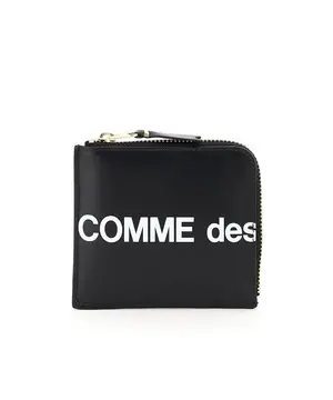 Comme Des Garçons Cdg Large Logo Wallet - Black