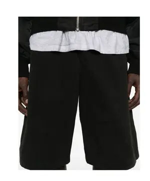 ENTIRE STUDIOS Boxing Shorts - Black