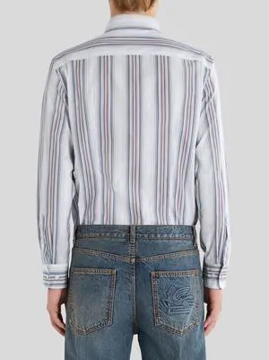 Etro Striped Long-sleeved Shirt