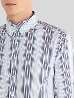 Etro Striped Long-sleeved Shirt