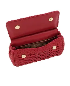 Dolce & Gabbana Small Woven Shoulder Bag