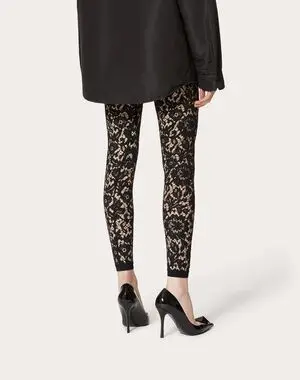 Valentino Garavani Stretch Lace Leggings