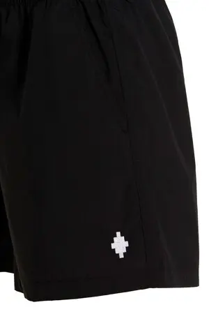 MARCELO BURLON COUNTY OF MILAN Embroidered Drawstring Swim Shorts