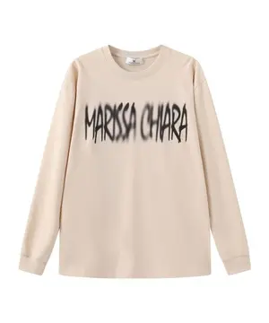 Marissa Chiara Long-sleeved Logo T-shirt