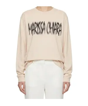 Marissa Chiara Long-sleeved Logo T-shirt