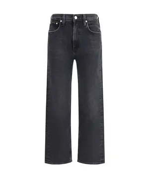 Citizens Of Humanity Delfina Straight-leg Jeans - Black