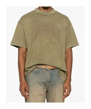 REPRESENT Logo Faded T-shirt - Green