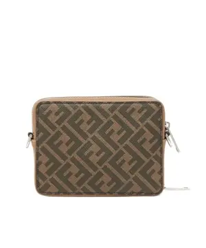 Fendi Logo Plaque Zipped Camera Case