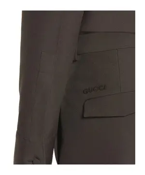 Gucci Technical Panama Trousers