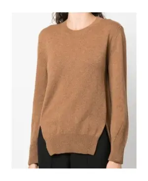 A.p.c. Crewneck Jumper With Side Slits