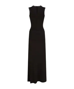 Attico Embellished Midi Dress