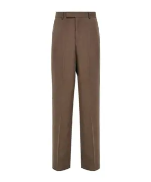 FERRAGAMO Tailored Trousers - Cement