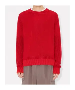 Kenzo Boke Flower 2.0 Embroidered Jumper - Mid Red