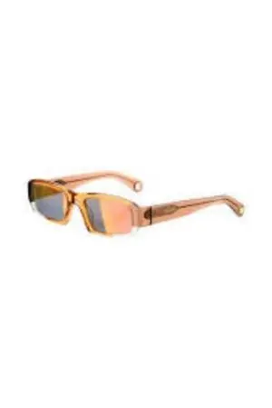 Jacquemus Square Frame Sunglasses With Logo Detail - Multicolor