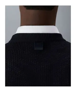 Thom Browne Open-knit Crewneck Jumper
