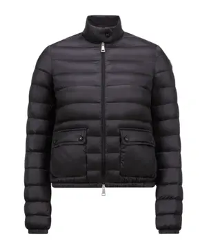 Moncler Lans Packable Short Down Jacket - Black