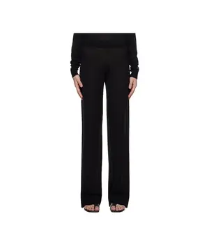 TOTEME Wide-leg Knitted Trousers