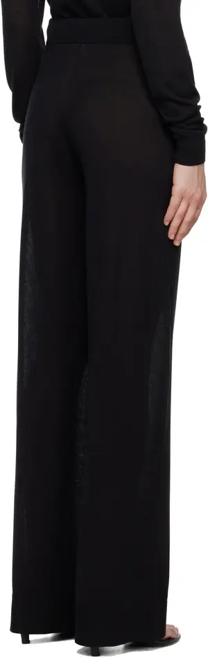 TOTEME Wide-leg Knitted Trousers