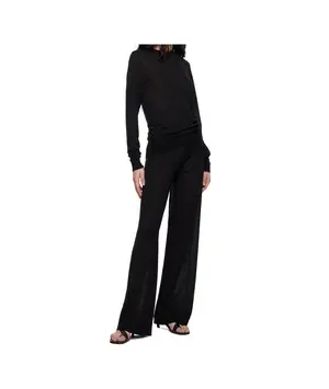 TOTEME Wide-leg Knitted Trousers