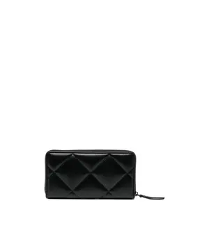 Tory Burch Kira Logo Embossed Wallet - Black