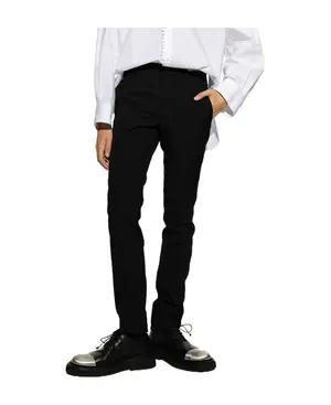 Givenchy Chained-waistband Detail Straight Leg Trousers