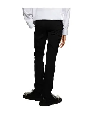 Givenchy Chained-waistband Detail Straight Leg Trousers