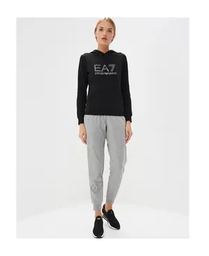 EA7 Logo Hooded Sweater