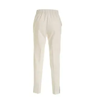 Fabiana Filippi Slit Cuff Straight Leg Trousers