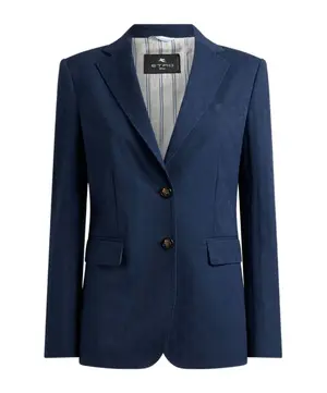 Etro Paisley Jacquard Blazer - Black