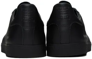 Givenchy Logo Debossed Town Sneakers - Black