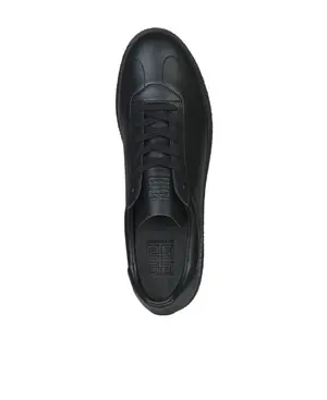 Givenchy Logo Debossed Town Sneakers - Black