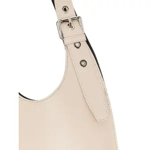 Coperni Buckled Heart Tote Bag - Beige