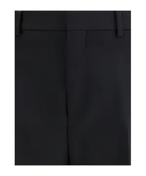 Gucci Embroidered Gabardine Trousers
