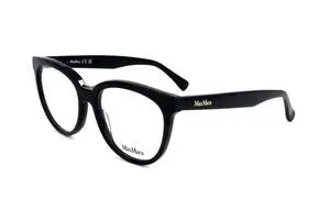 Max Mara Round Frame Eyeglasses - Black