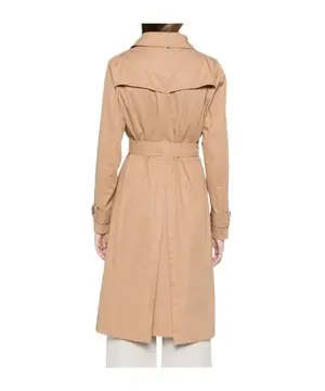Herno Belted Double-breasted Coat - Nude
