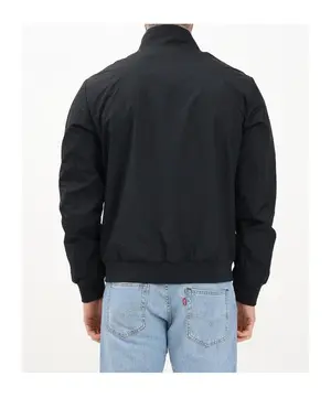 EA7 Logo Print Blouson Jacket