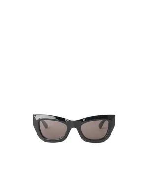 Bottega Veneta Cat Eye Frame Sunglasses - Gray