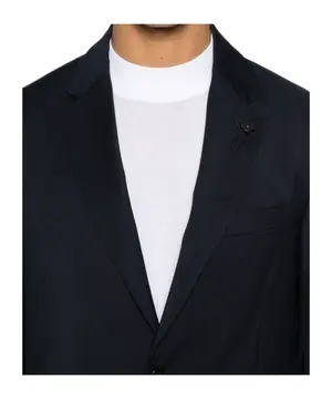 LARDINI Single-breasted Two-piece Suit - Black